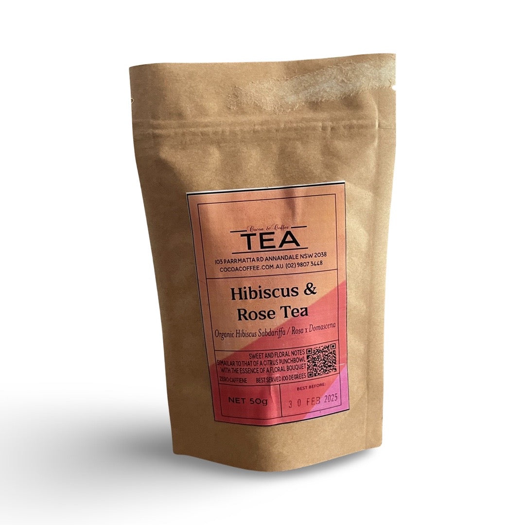 Hibiscus & Rose Tea – cocoacoffee.com.au